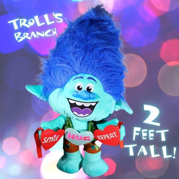 Trolls | Toys | Standing Branch 2 Feet Tall Trolls Plush | Poshmark